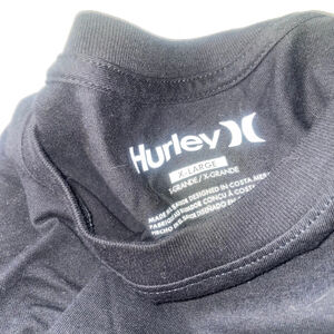 Hurley | Shirts | Hurley Mens Long Sleeve Graphic Tshirt Black Yellow ...